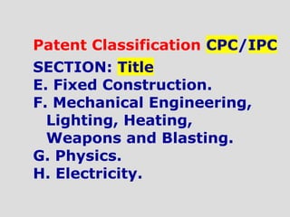 Patent Classification | PDF