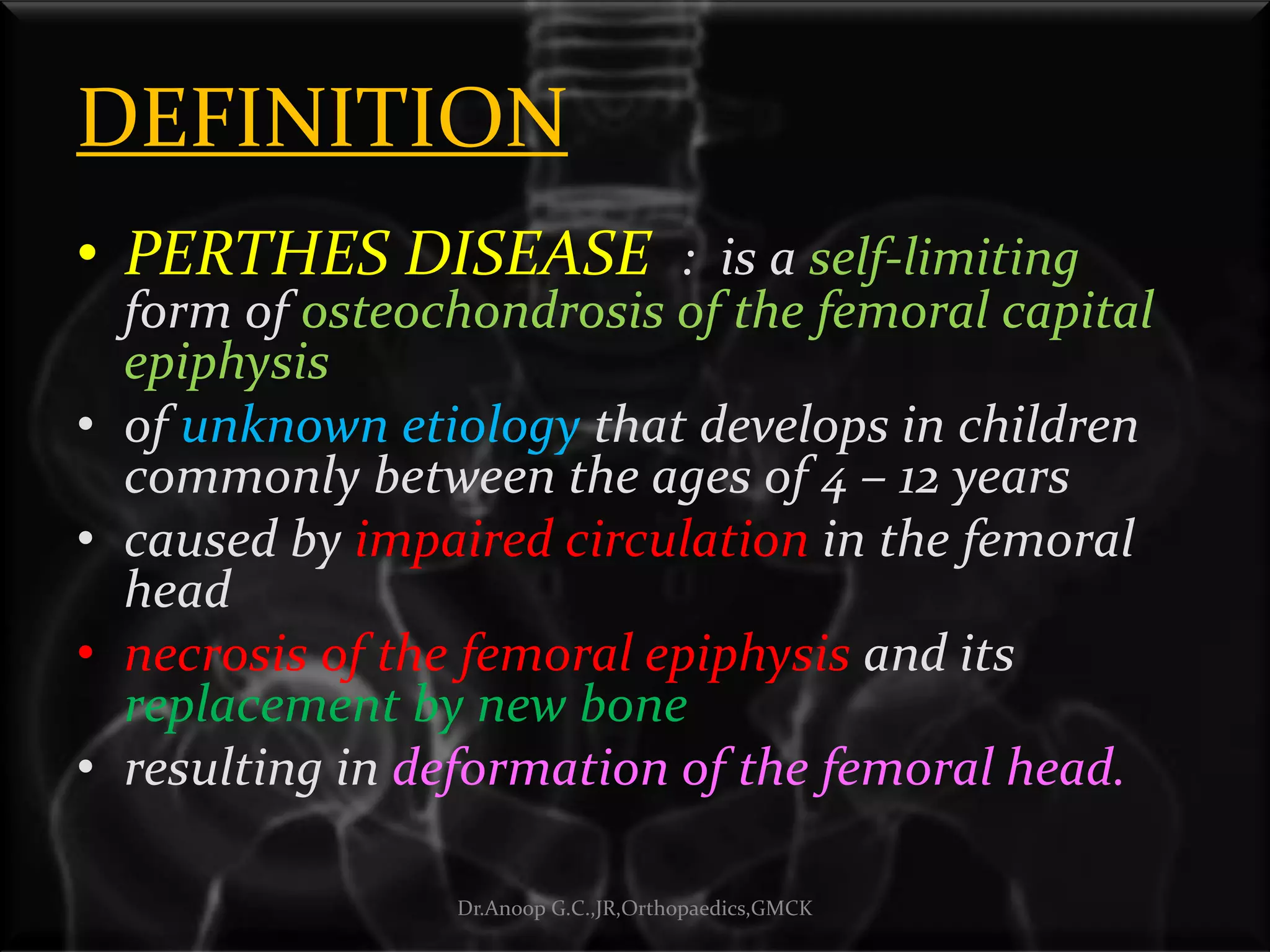 Classification perthes Disease | PDF