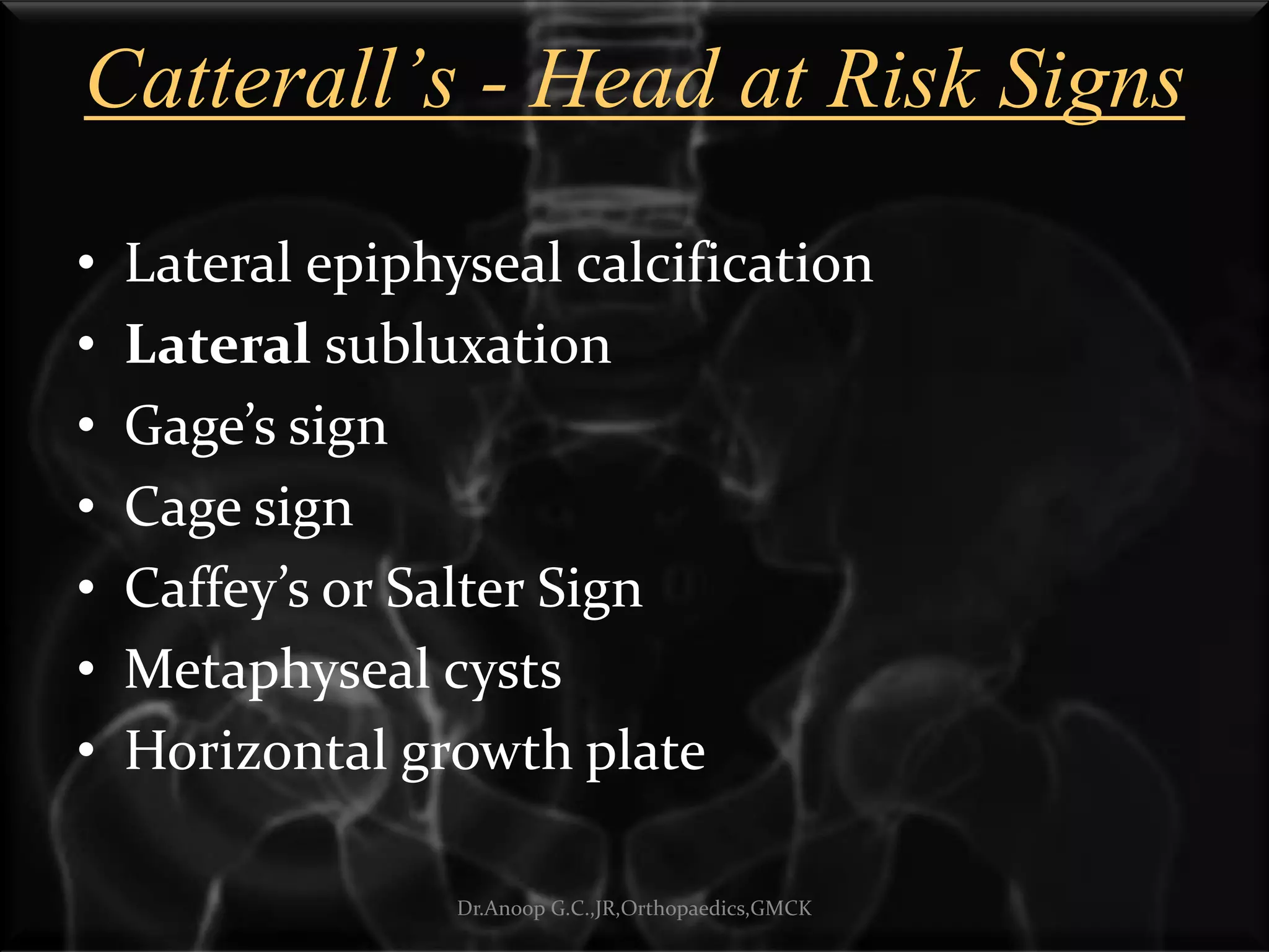 Classification perthes Disease | PDF