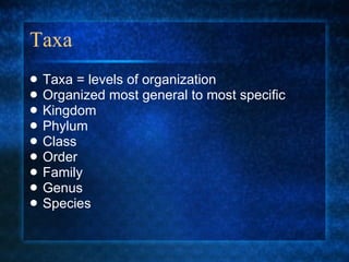 Classification powerpoint | PPT