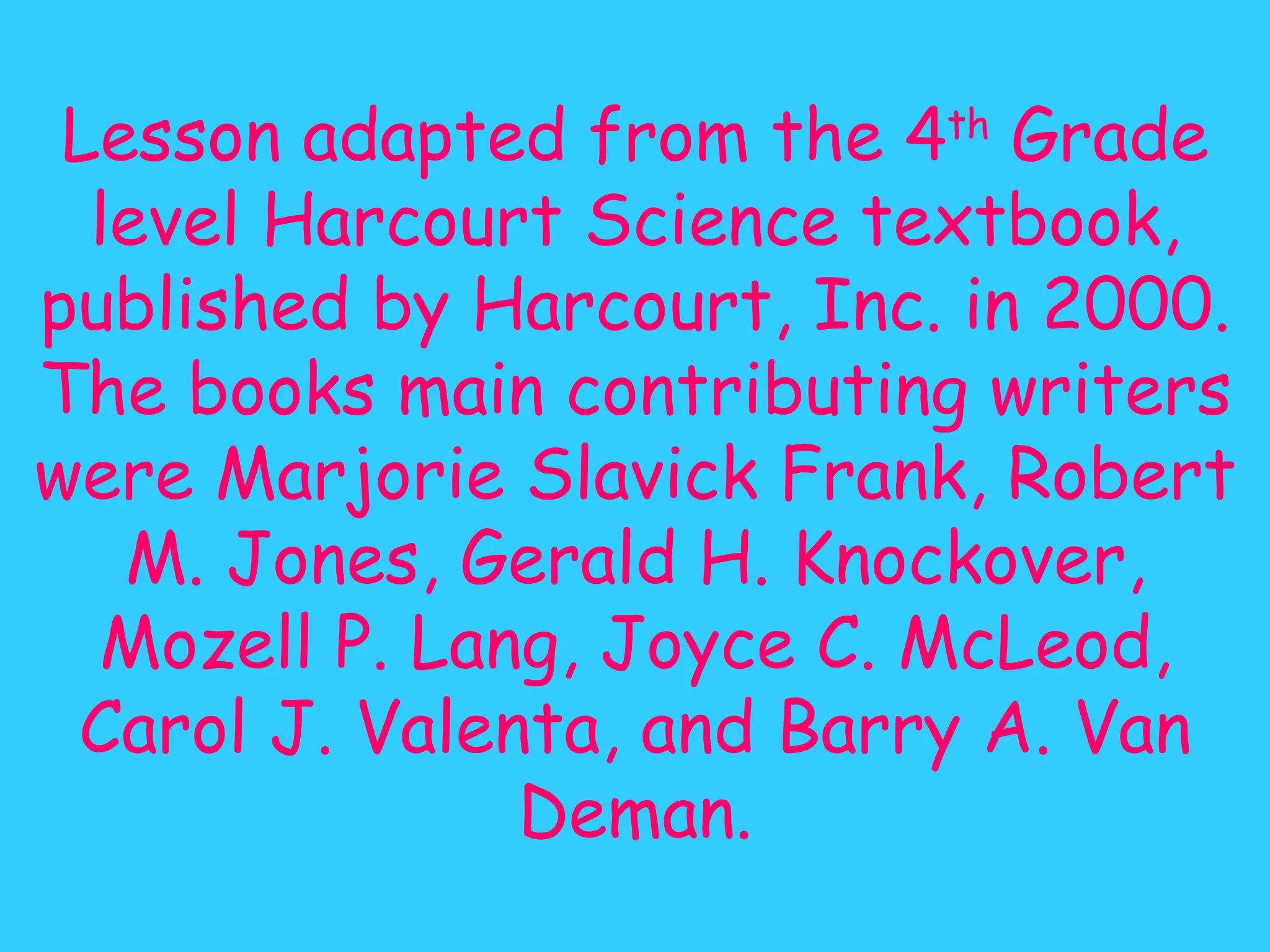 Classification Power Point 1 | PPT