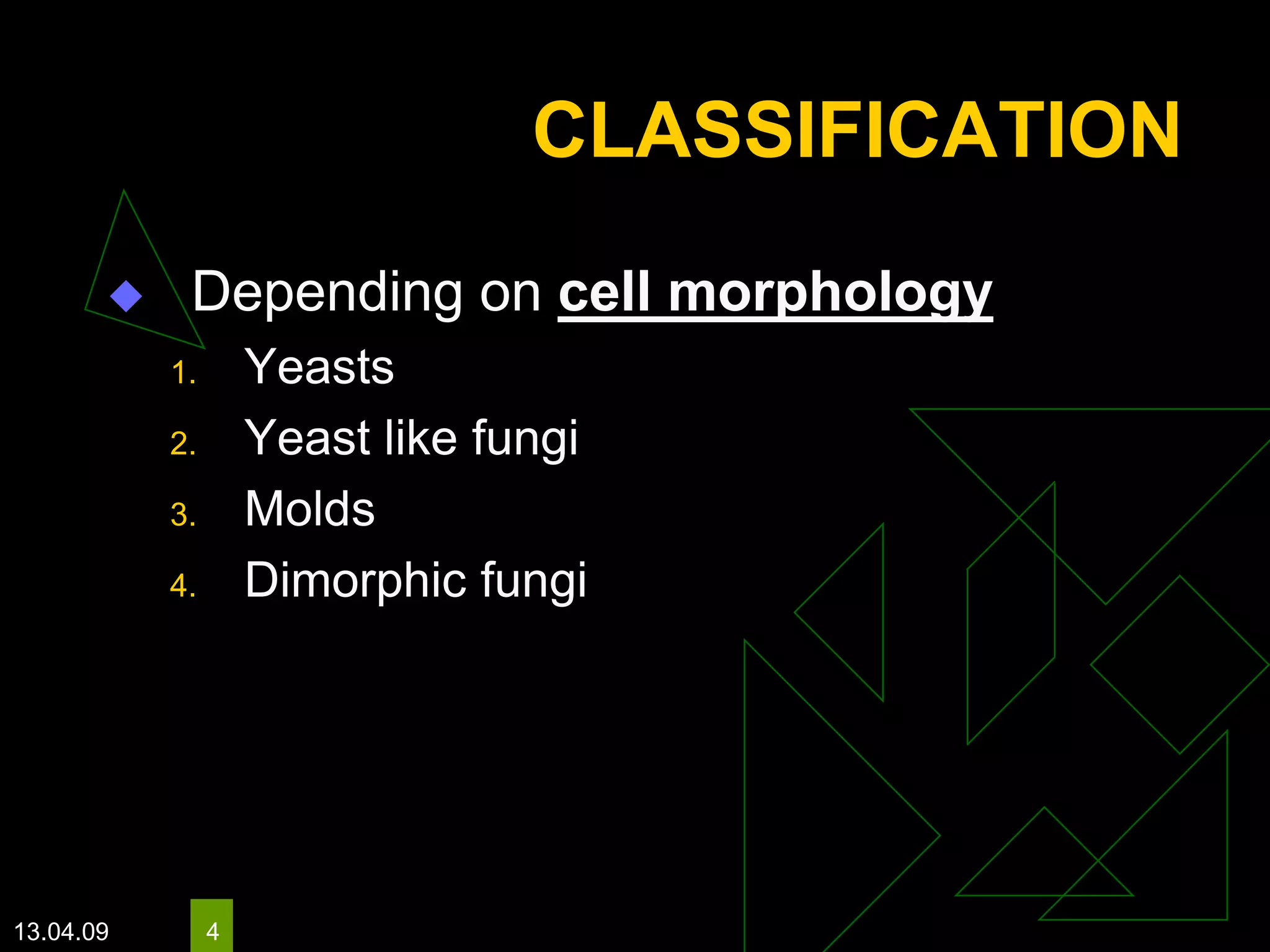 Classification & properties of fungi | PDF