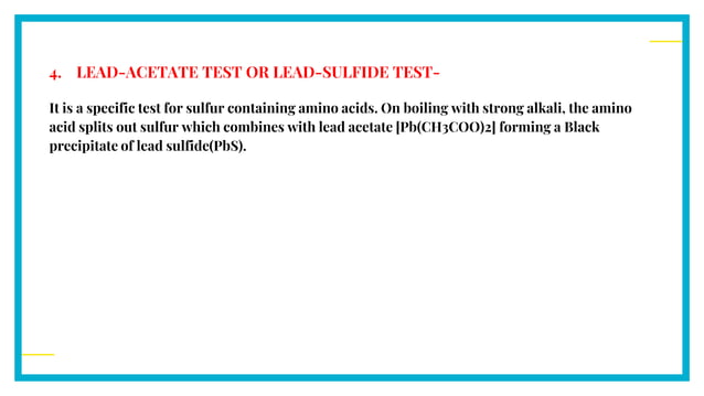 Classification & qualitative tests of amino acids | PPTX | Chemistry ...