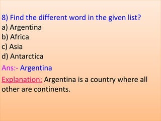 Classification questions and answers | PDF