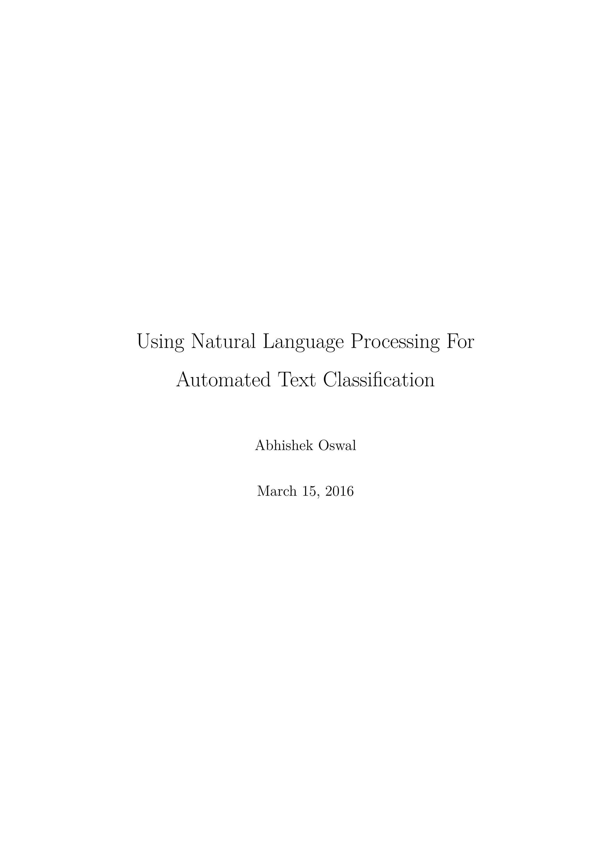 Text Classificationcategorization Pdf Web Development Internet