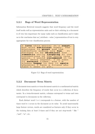 Text Classification/Categorization | PDF