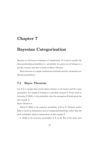 Text Classification/Categorization | PDF
