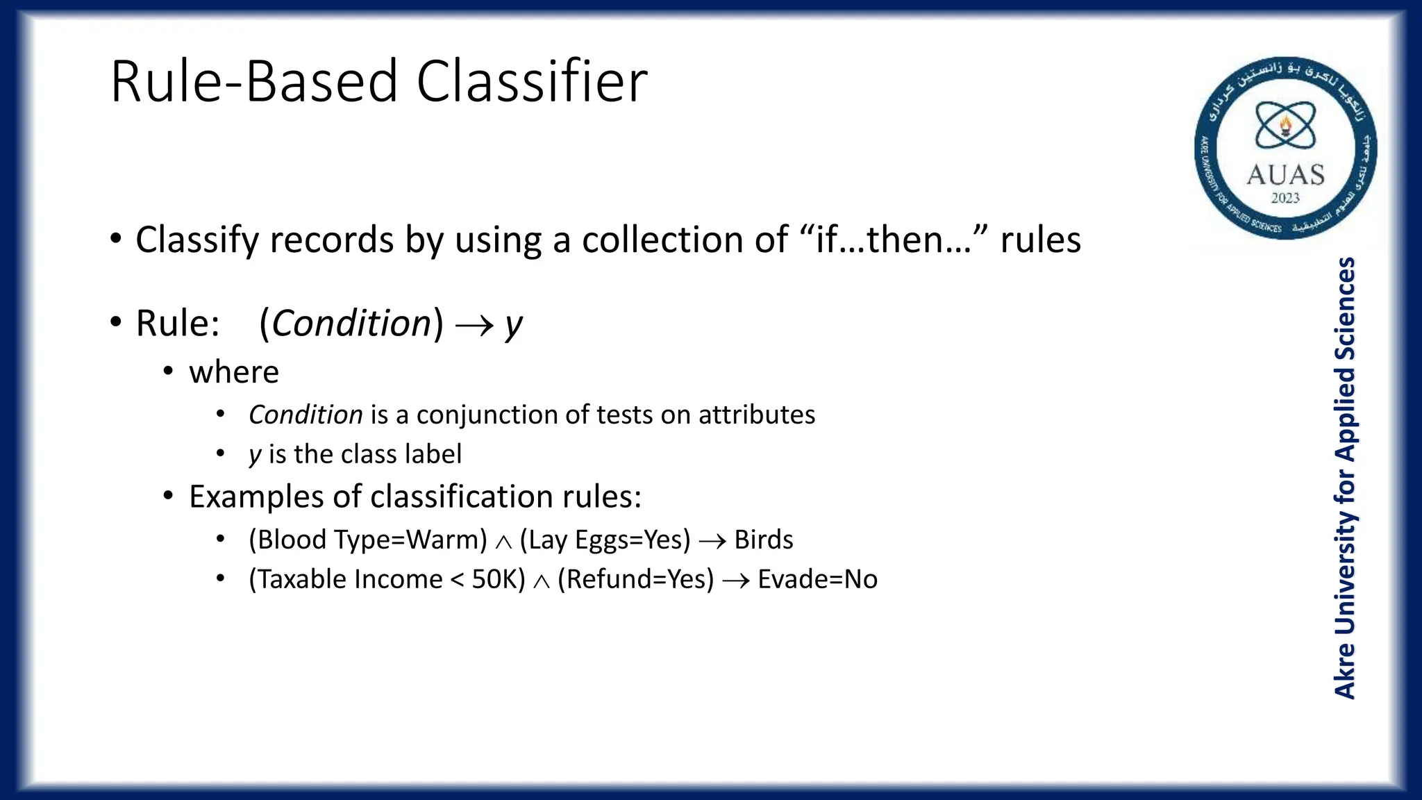 Classification: Alternative Techniques and Nearest Neighbor Classifiers | PPTX