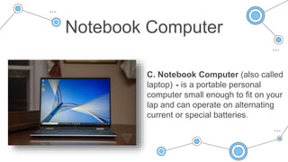 CLASSIFICATIONS-OF-COMPUTER-GROUP-3.pptx | Desktops | Computing