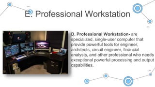 CLASSIFICATIONS-OF-COMPUTER-GROUP-3.pptx | Desktops | Computing