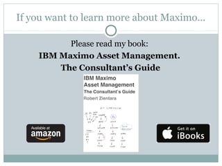 Classifications in IBM Maximo Asset Management | PPT