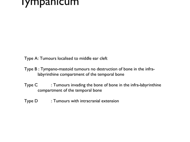 Classifications in ent | PPT