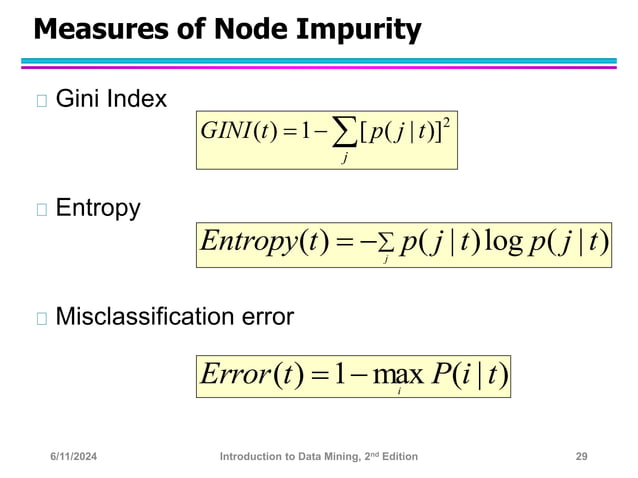Classification Slides and decision tree .ppt