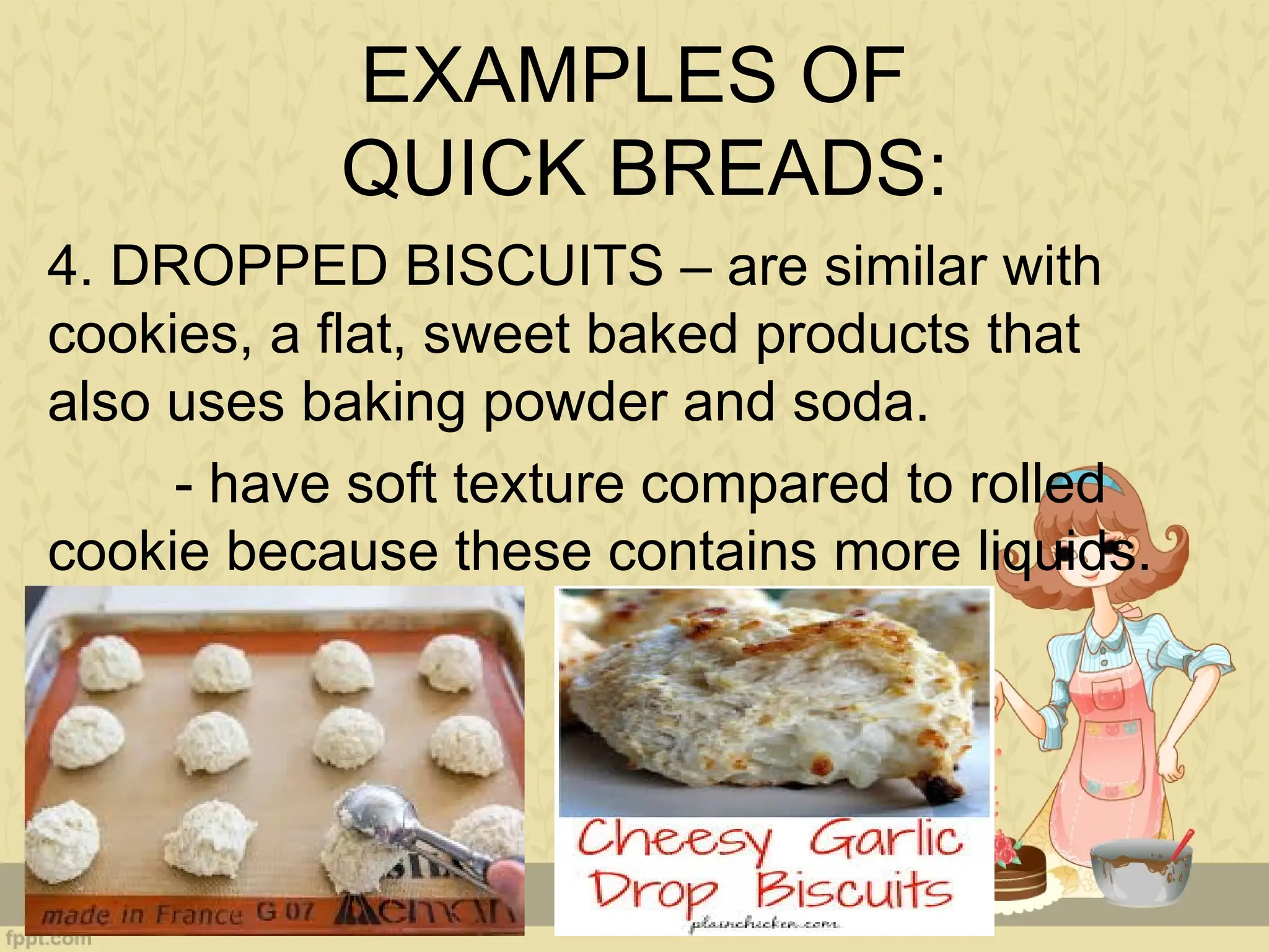CLASSIFICATIONS OF BAKERY PRODUCTS a powerpoint | PPT