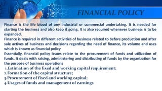 Classifications of business policies1 | PPTX | Business Accounting ...