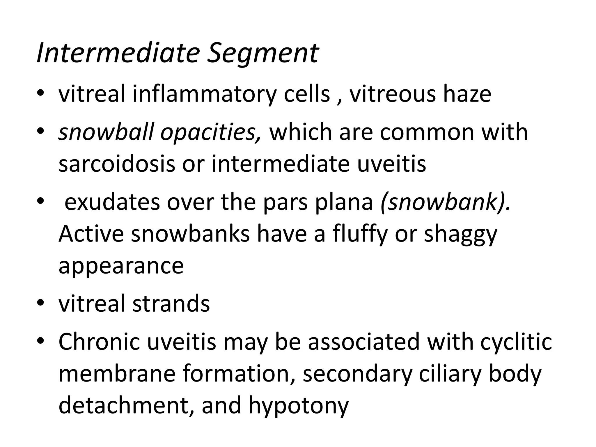 Classifications of etio pathogenesis of uveitis, anterior uveitis- dr.k ...
