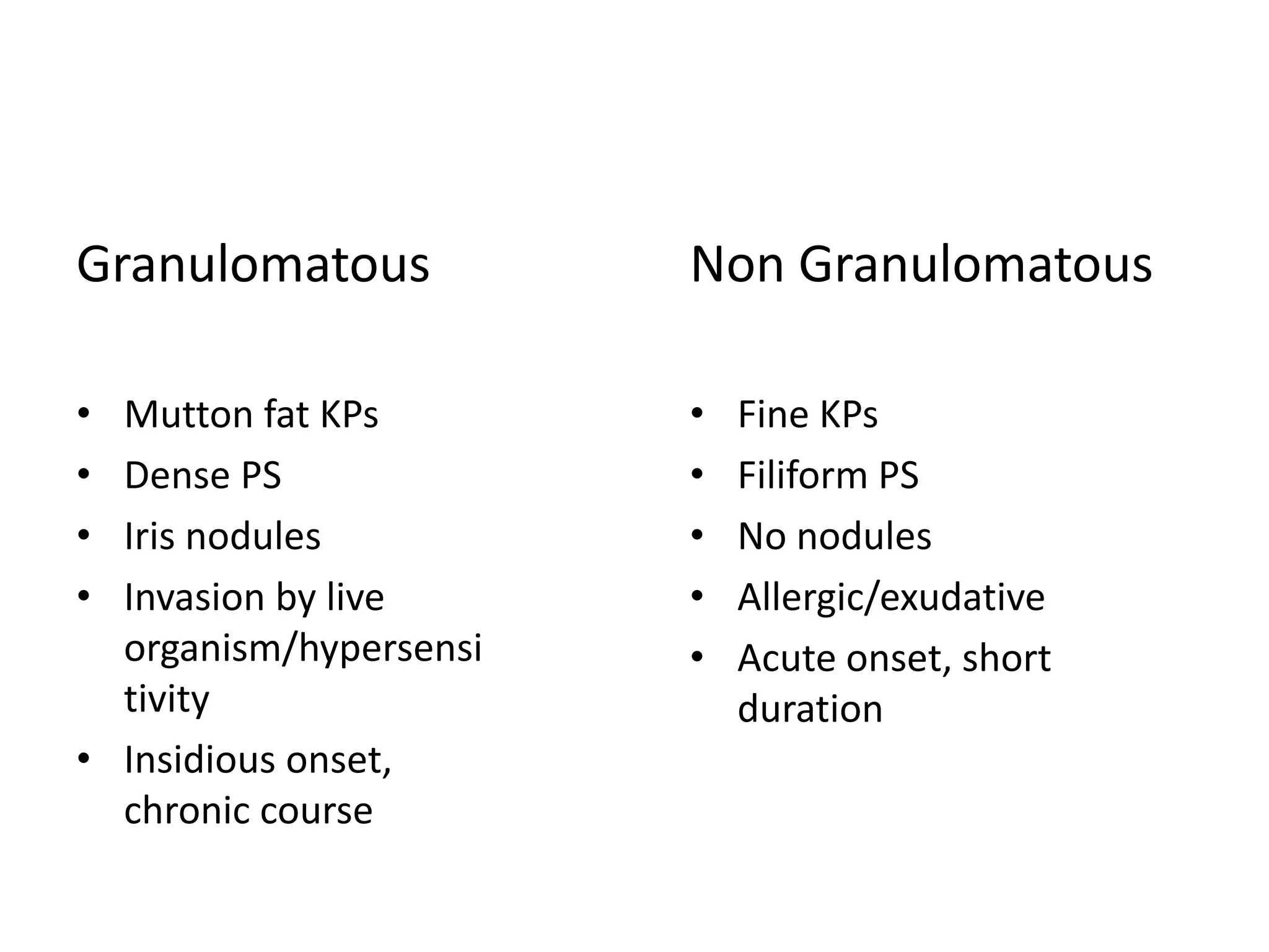 Classifications of etio pathogenesis of uveitis, anterior uveitis- dr.k ...
