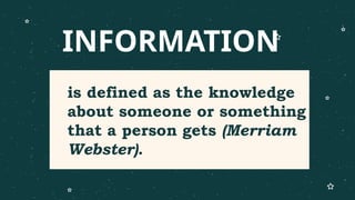 classifications of info sources- English 10, quarter 1.pptx