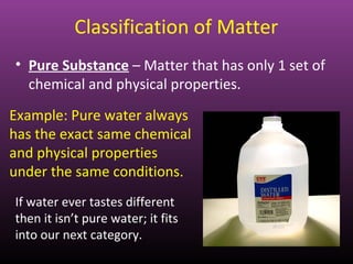 Classifications of Matter | PPT