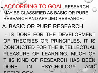 CLASSIFICATIONS_OF_RESEARCH.pptx