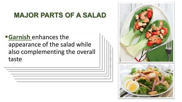 Classifications of salads | PPTX | Healthy Cooking and Eating | Food ...