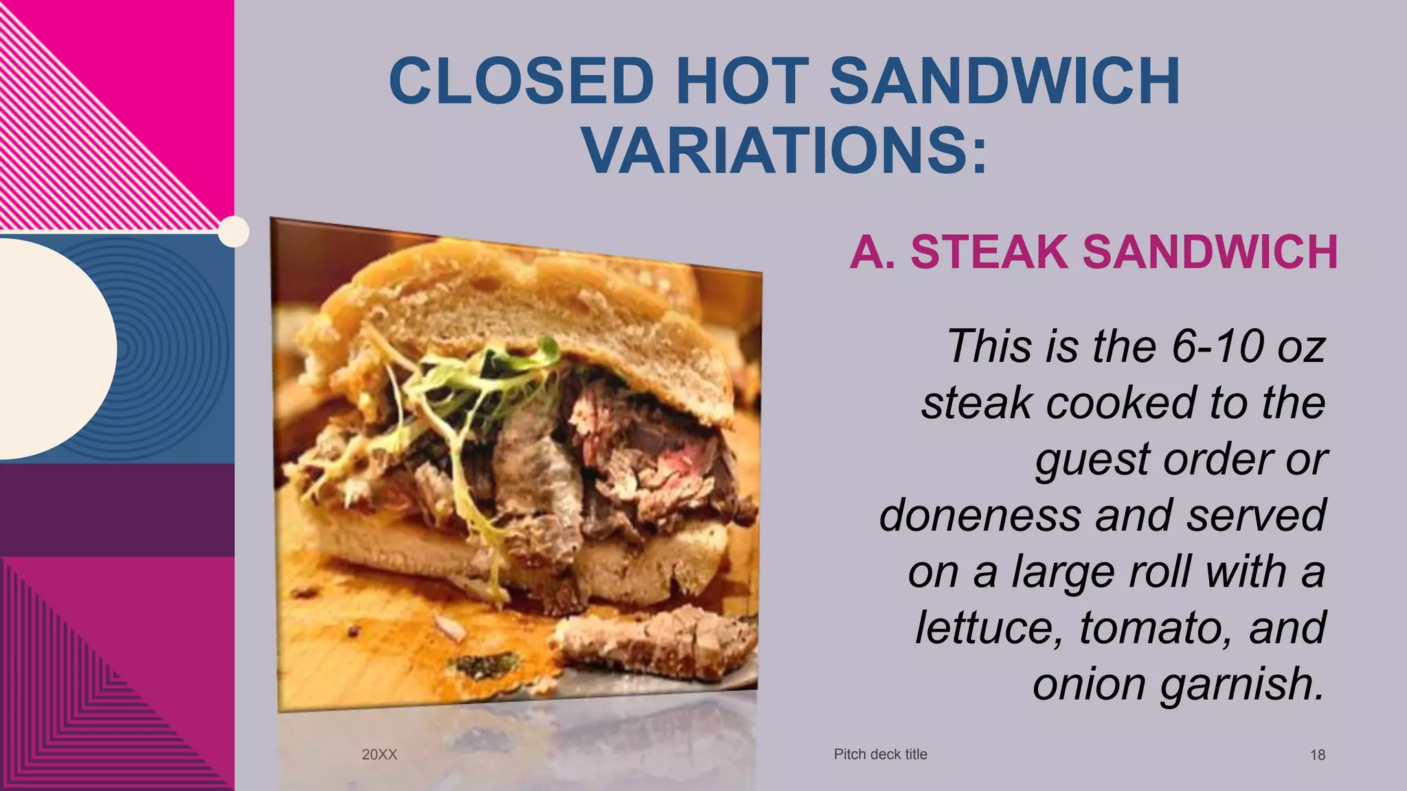 Classifications of Sandwiches | PPTX