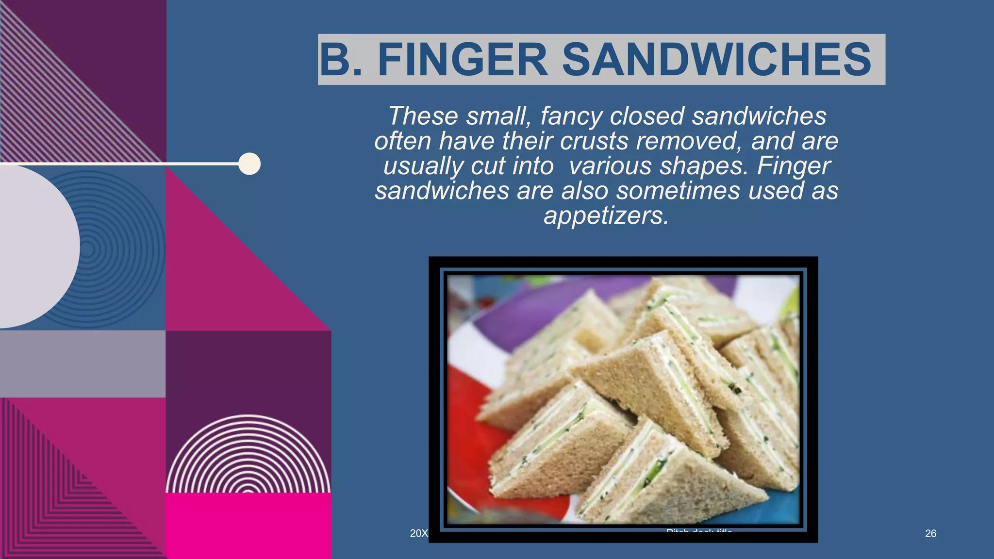 Classifications of Sandwiches | PPTX