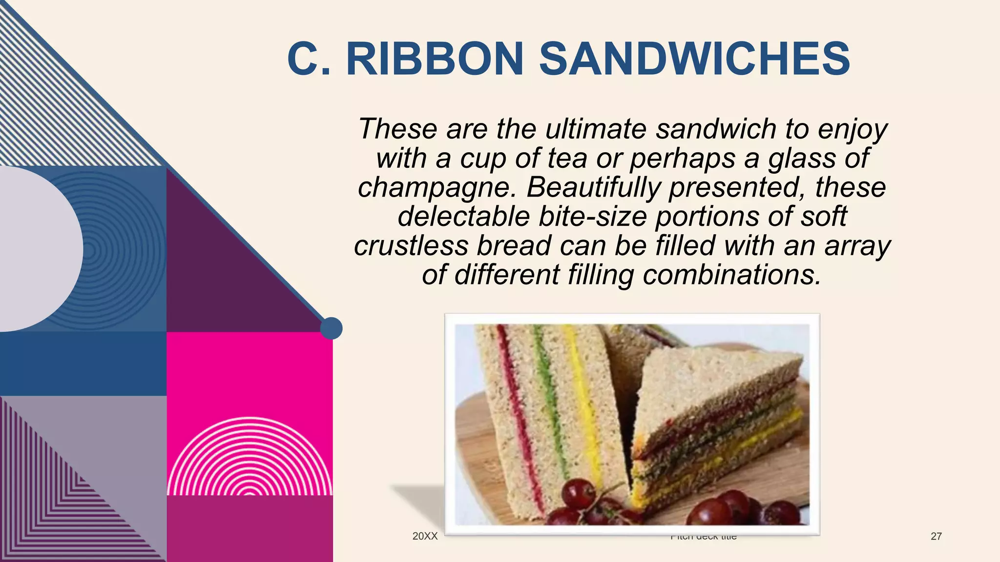 Classifications of Sandwiches | PPTX