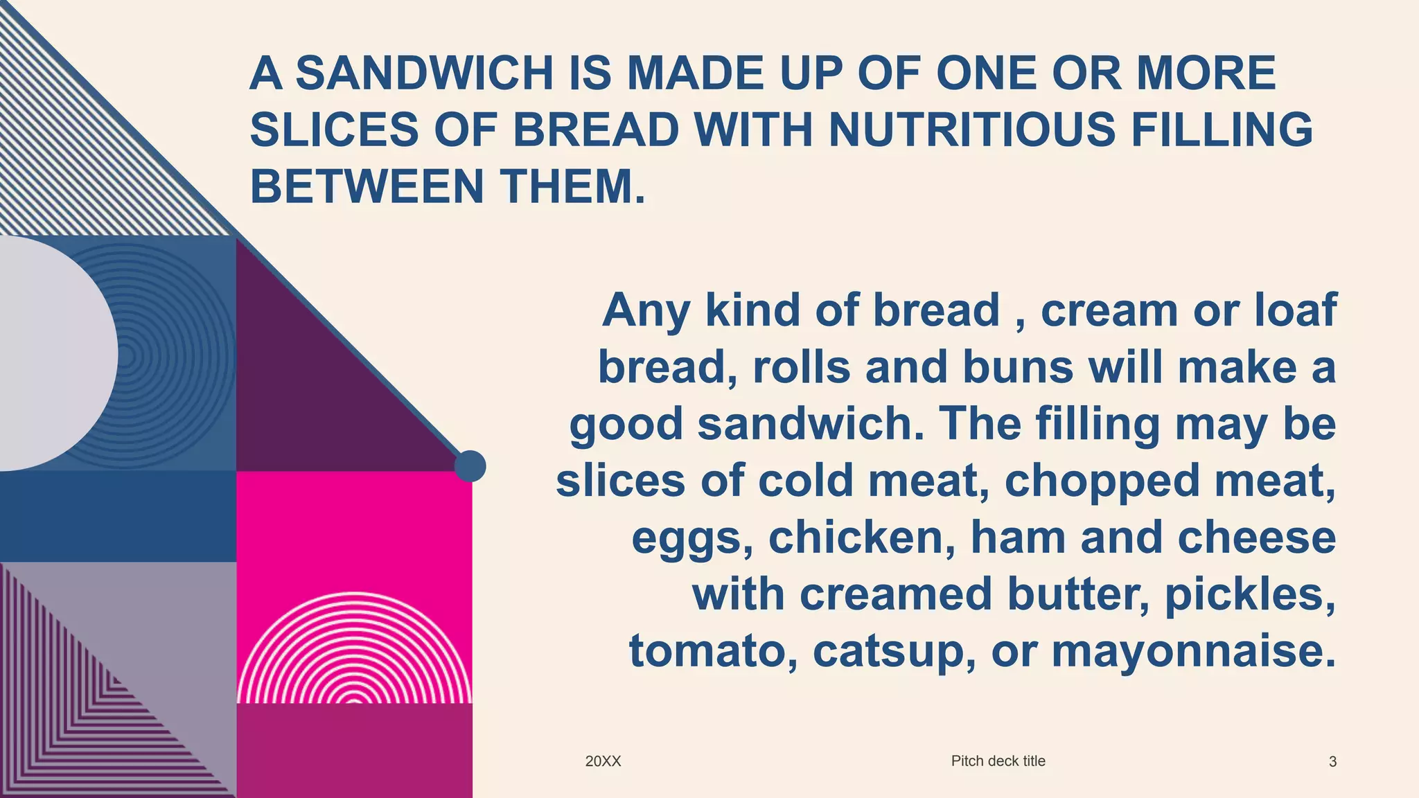 Classifications of Sandwiches | PPTX