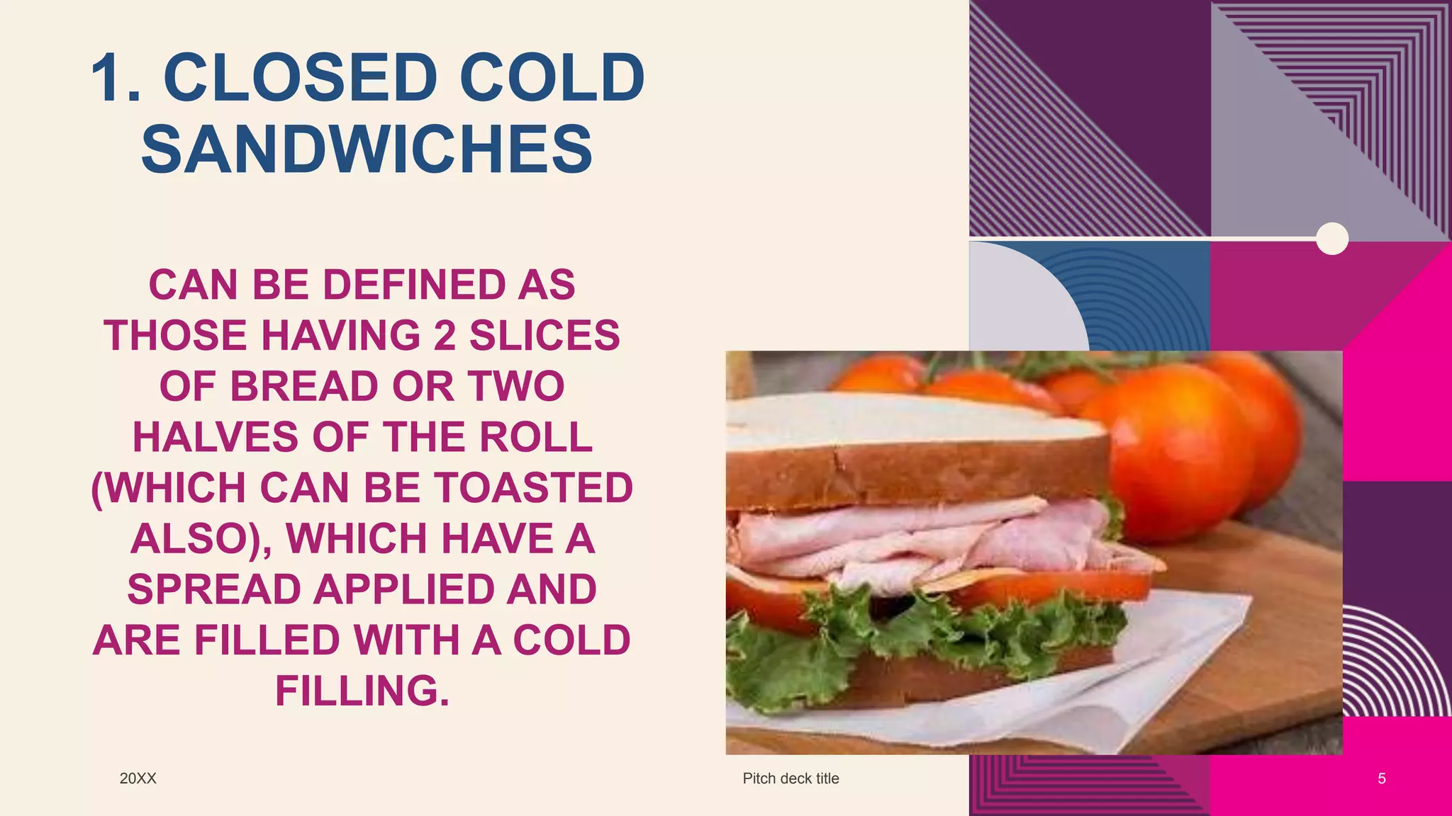 Classifications of Sandwiches | PPTX