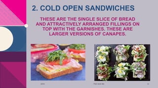 Classifications of Sandwiches | PPTX