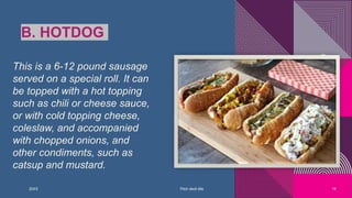 Classifications of Sandwiches | PPTX