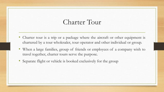 Classification of Tour Packages | PPTX | Travel Preparation and Advice ...