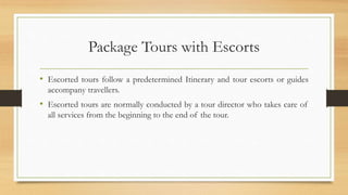Classification of Tour Packages | PPTX