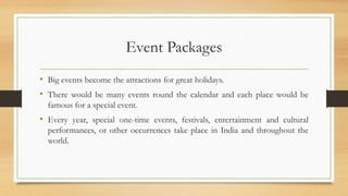 Classification of Tour Packages | PPTX
