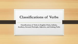 Classifications of Verbs Lecture no. 2.pptx