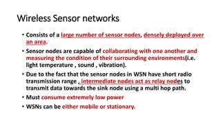 Classifications of wireless adhoc networks | PPTX