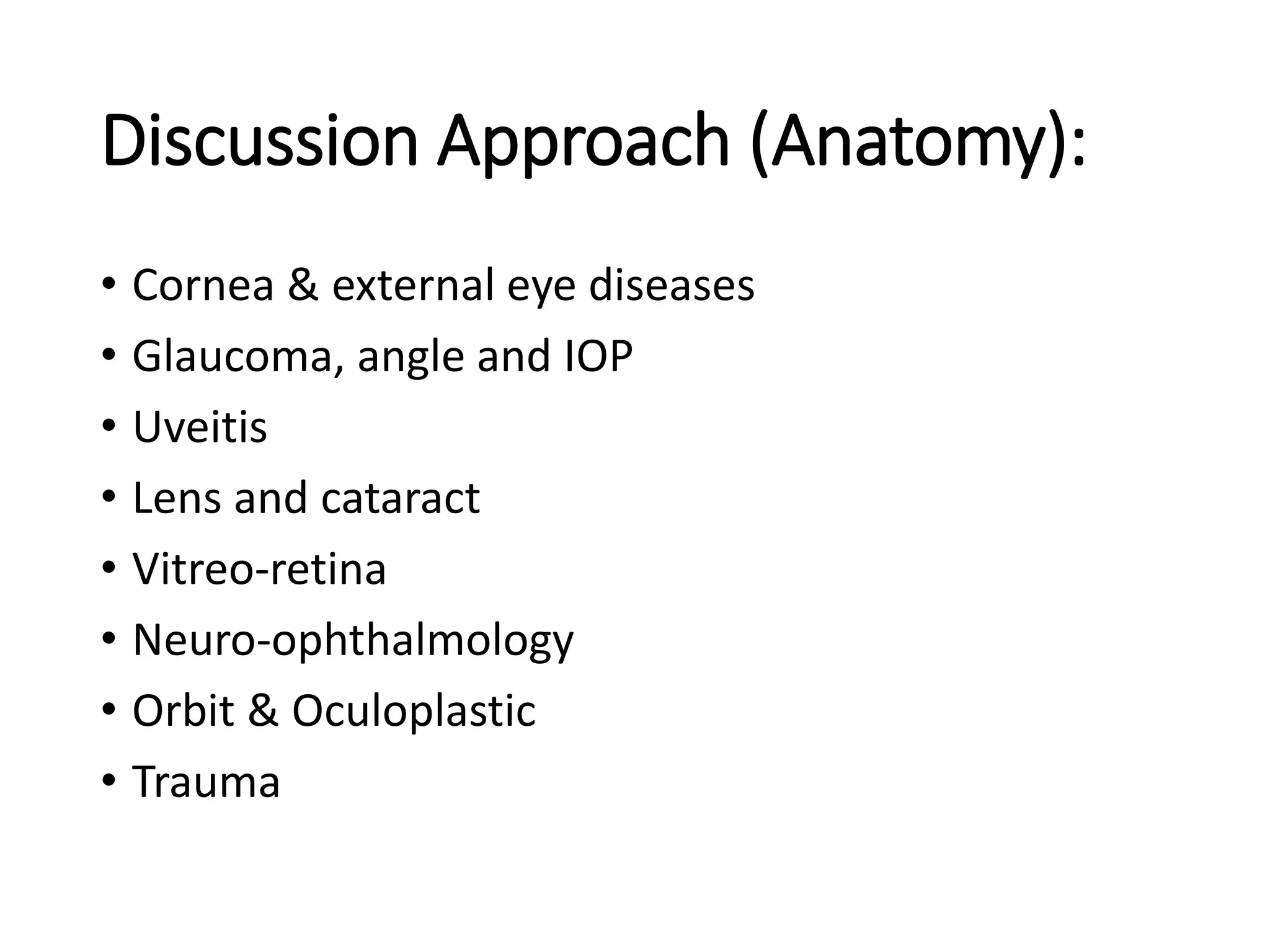Classification Staging Grading in Ophthalmology | PPTX
