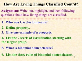 Classification system | PPT