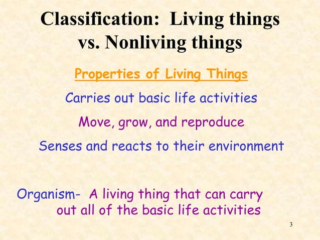 Classification system | PPT