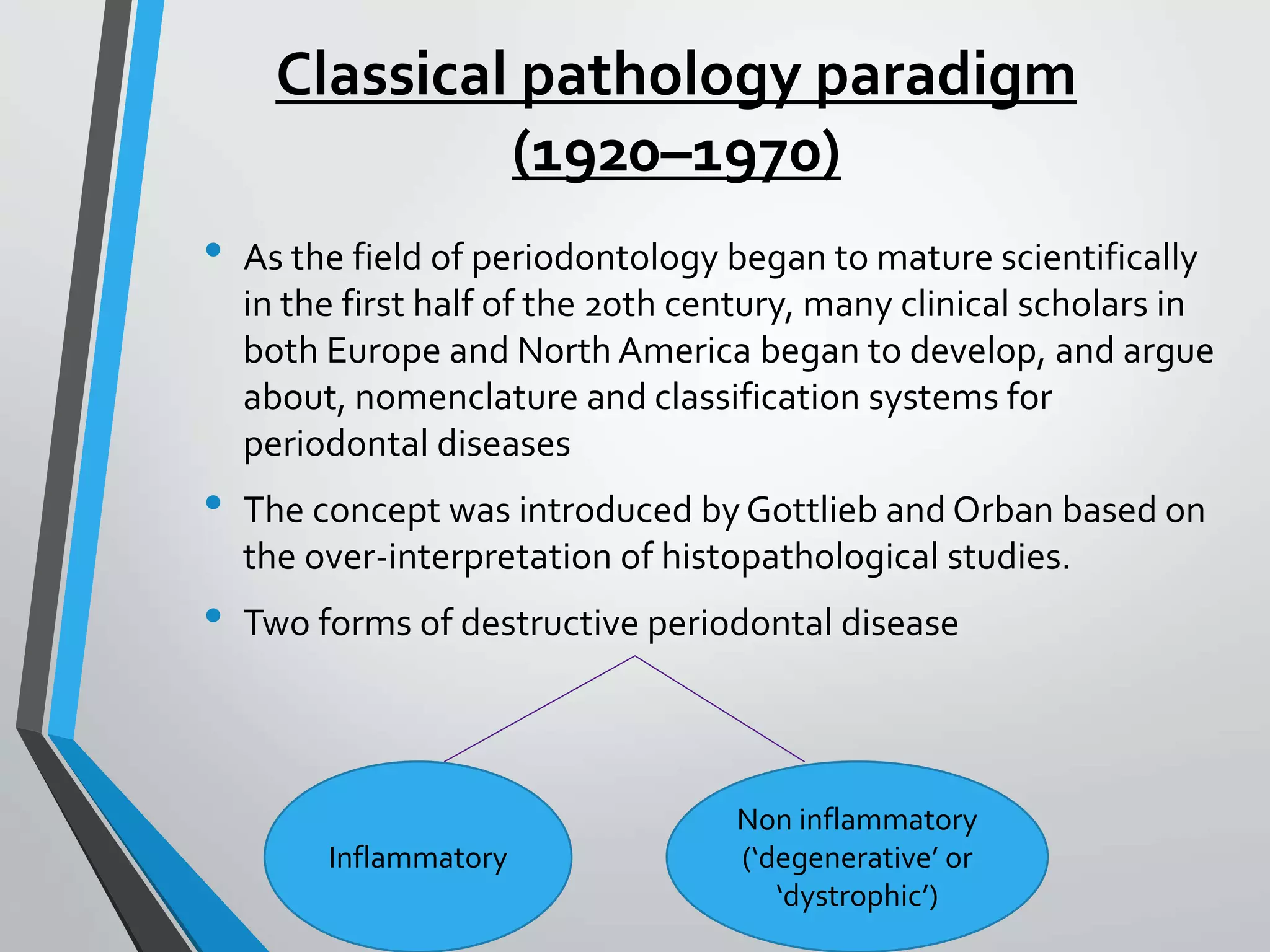 Classification Systems of Periodontal Diseases | PPTX