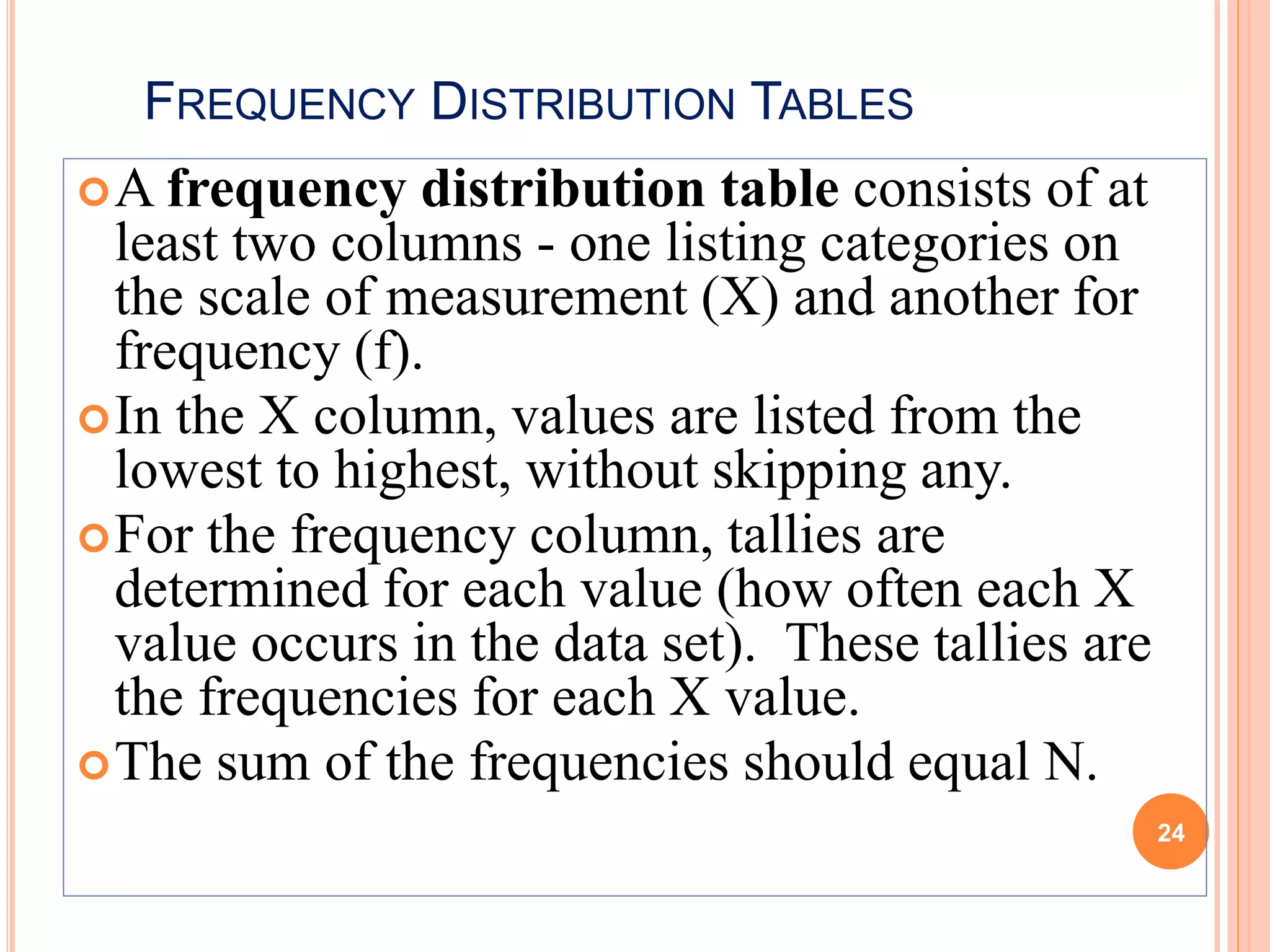 Classification And Tabulation Of Data Pptx Physics Science