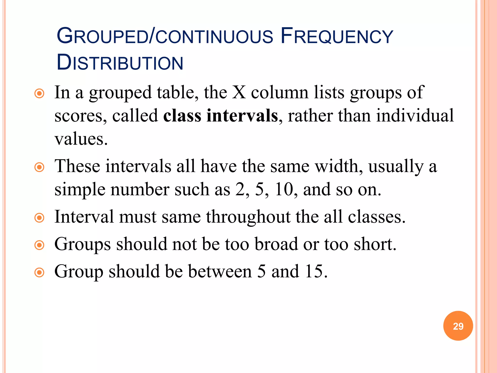 Classification and tabulation of data | PPTX | Physics | Science