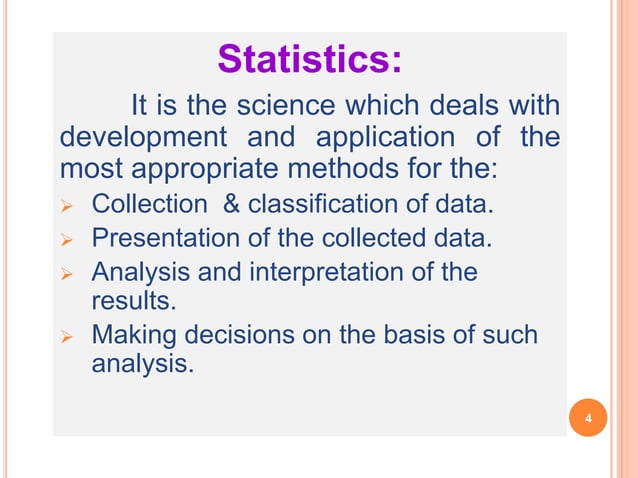 Classification and tabulation of data | PPTX | Physics | Science
