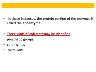 Classification and nomenclature of enzymes | PPTX