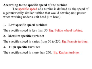 Classification turbin | PPT