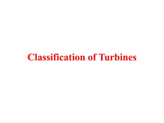 Classification turbin | PPT
