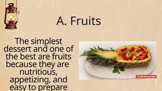 Classificationtypes of desserts and their characteristics.pptx