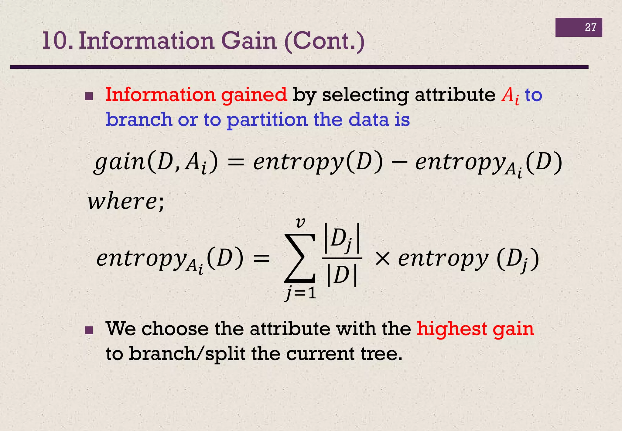 Classification using decision tree in detail | PDF