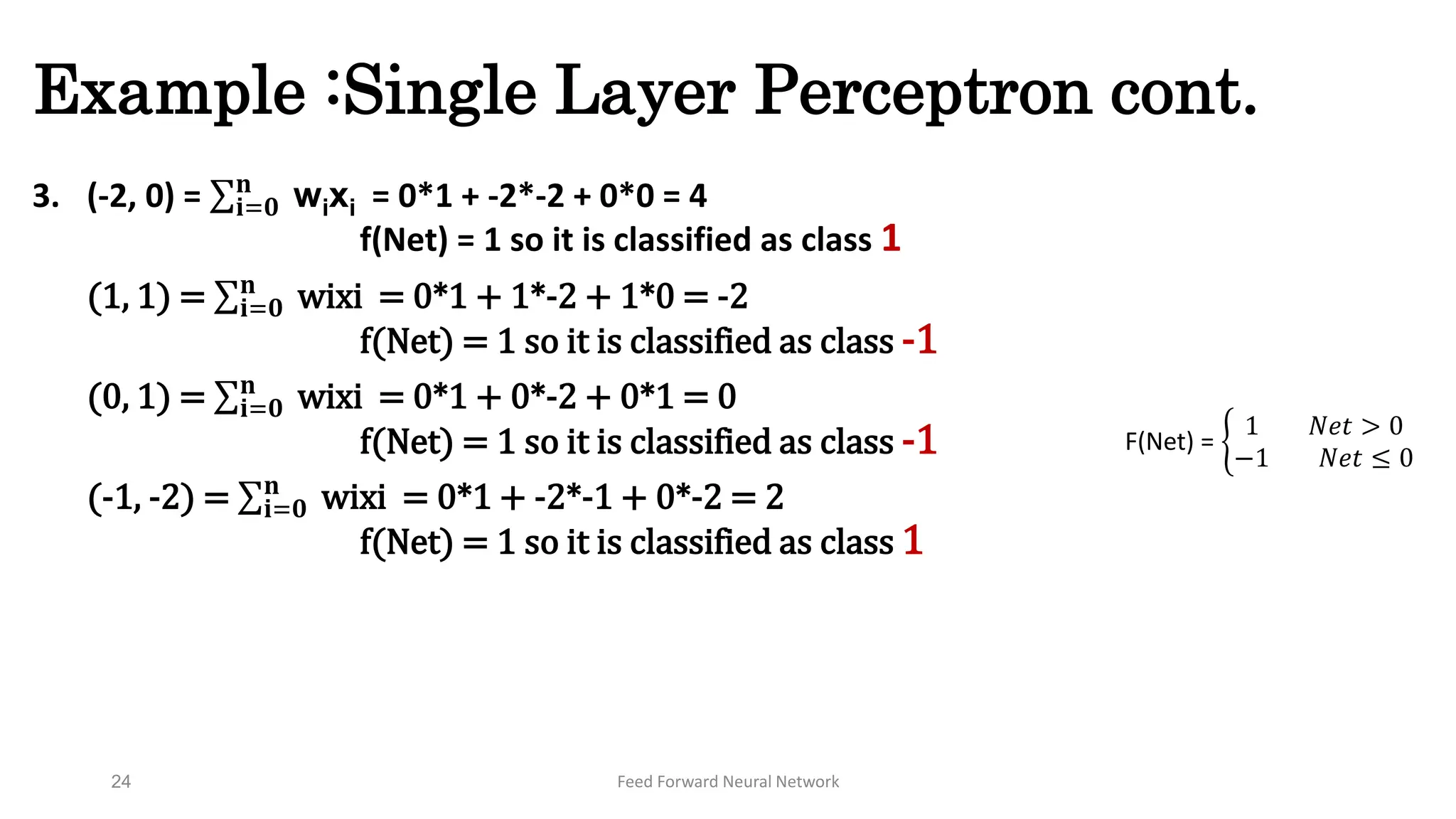 Classification Using Perceptronpptx Computing Technology And Computing